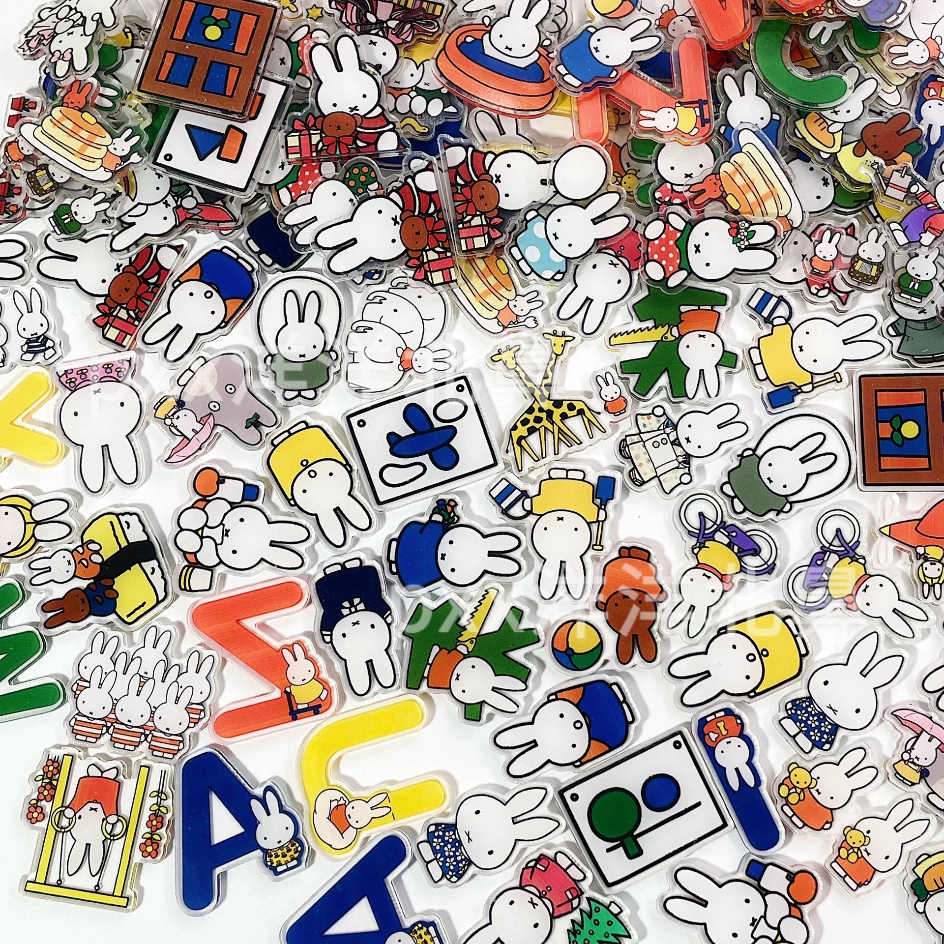 4cm Miffy Acrylic Patch – CloudDIY