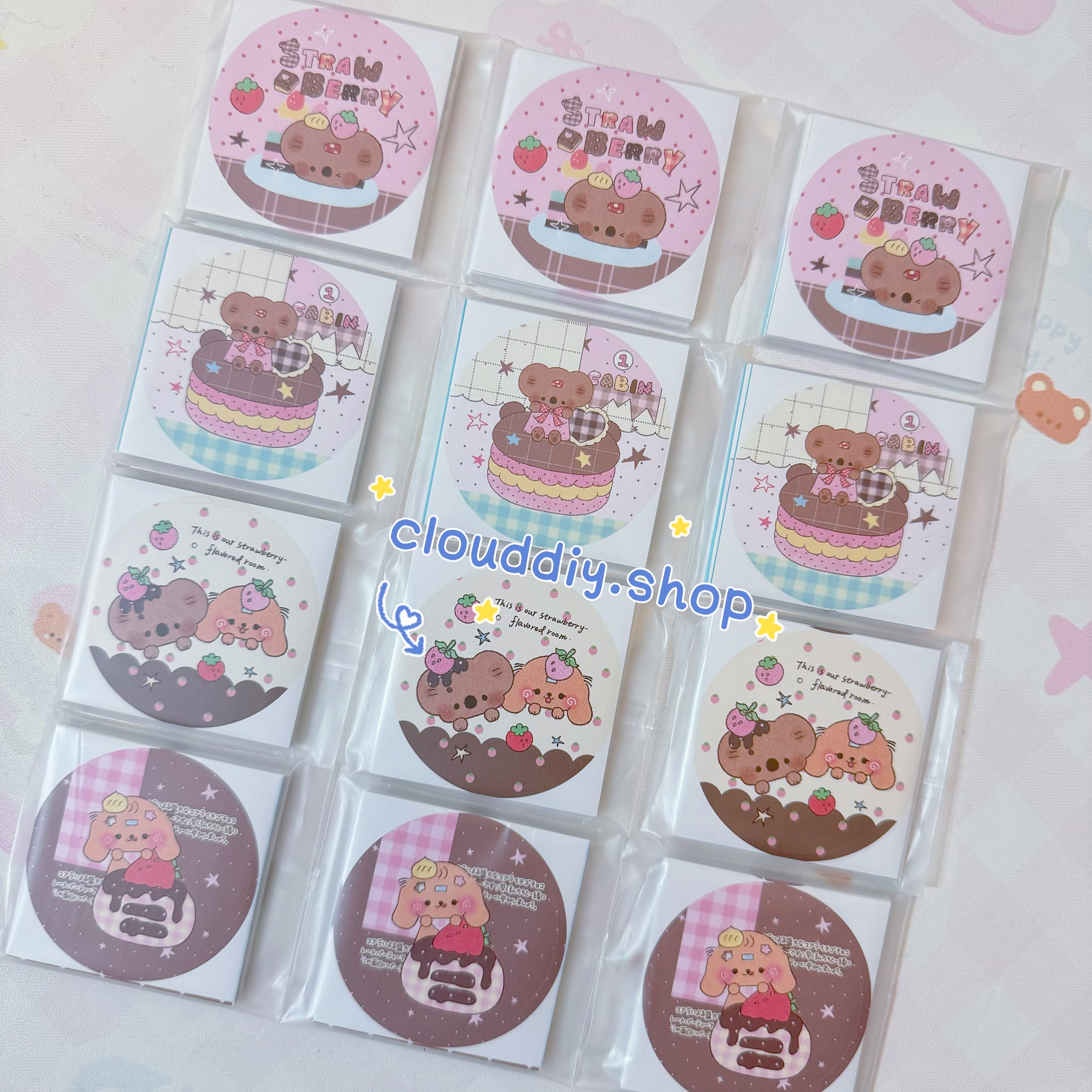 Cute Packaging Stickerss – CloudDIY